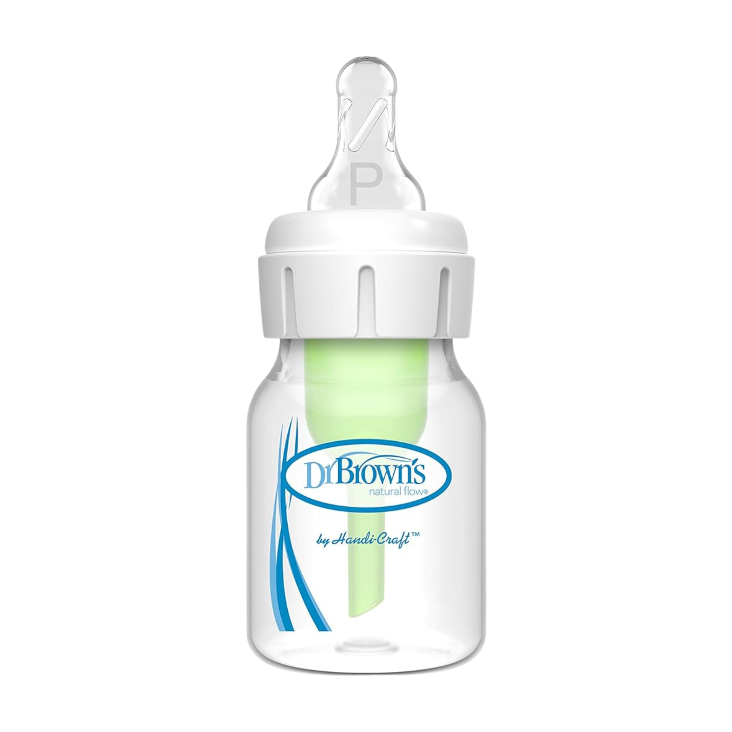 Dr. Brown's Natrual Flow Anti-Colic Options+ Narrow Baby Bottle, 2 oz ...